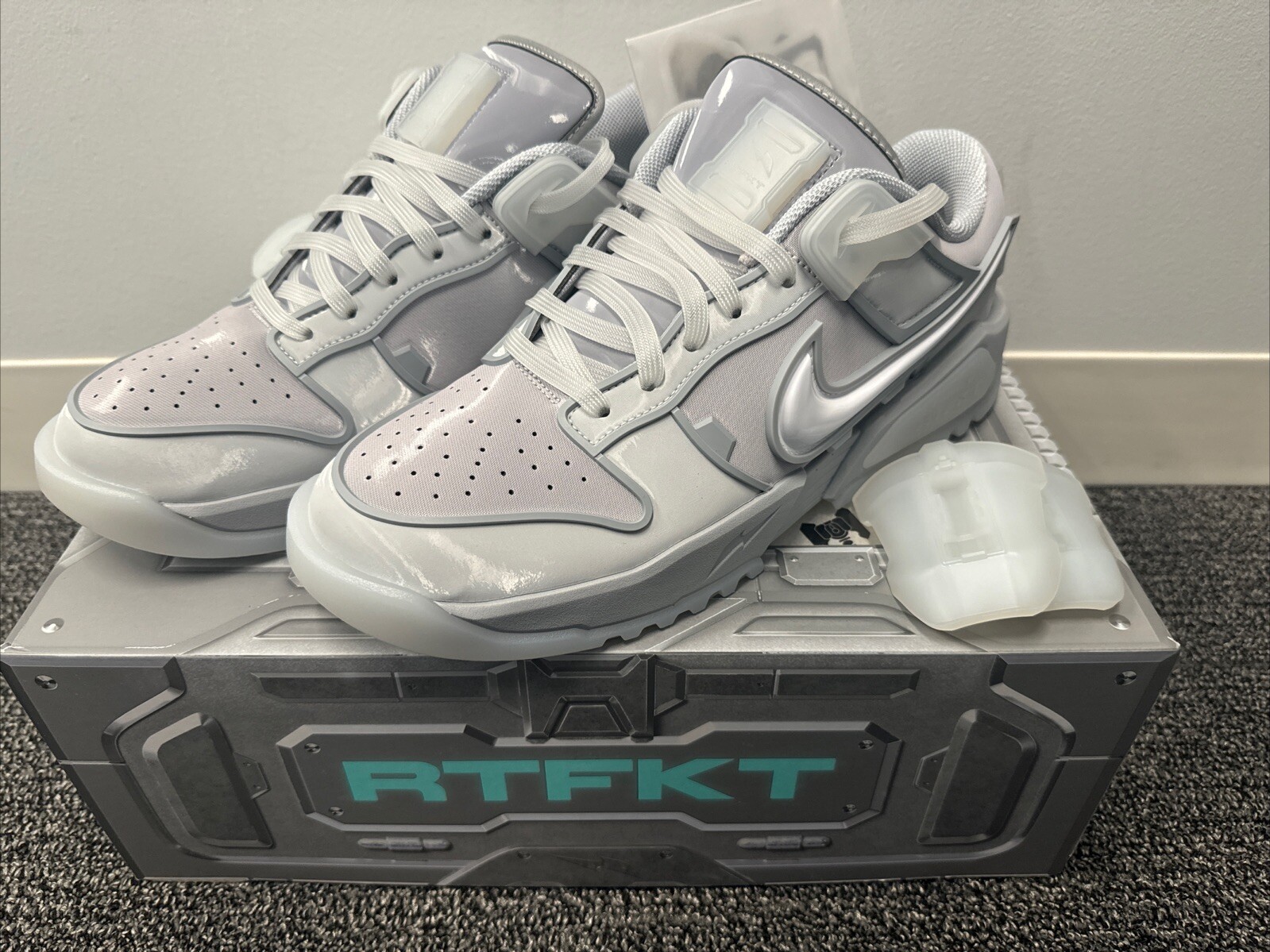 🚀 Nike Genesis x RTFKT Dunk Ghost Edition - 12.0 US IN HAND & SHIP ASAP