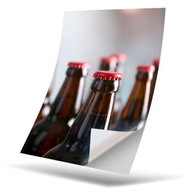 1 x Vinyl Sticker A4 - Beer Bottles Pub Bar Bistro #16101 | eBay UK