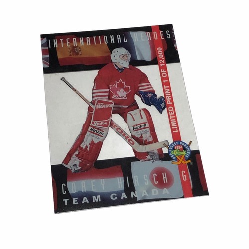 1994 Classic Pro Hockey Prospects International Heroes /12000 Corey ...