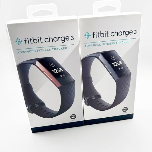 NEW Fitbit Charge 3 Fitness Activity Tracker Heart Rate Monitor ...