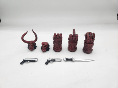 Marvel Legends Custom Hellboy Kit 1/12 Scale Painted | eBay