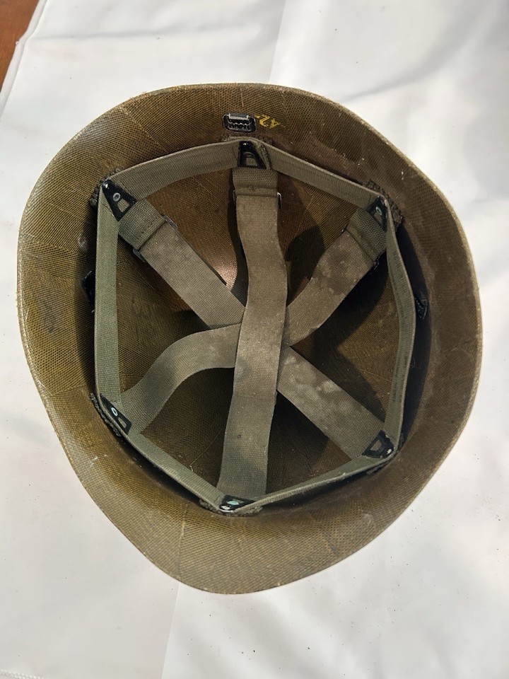 Vintage MP Military Police Helmet Hat | eBay