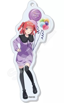 Keychain Nino Nakano "The Quintessential Quintuplets∽×Nakano Ward 5th ...