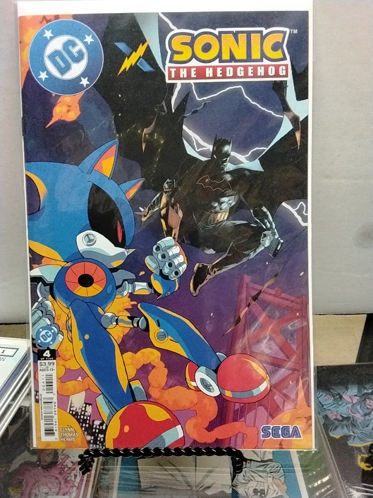 DC X Sonic The Hedgehog: #4 Pablo Collar CVR A | eBay