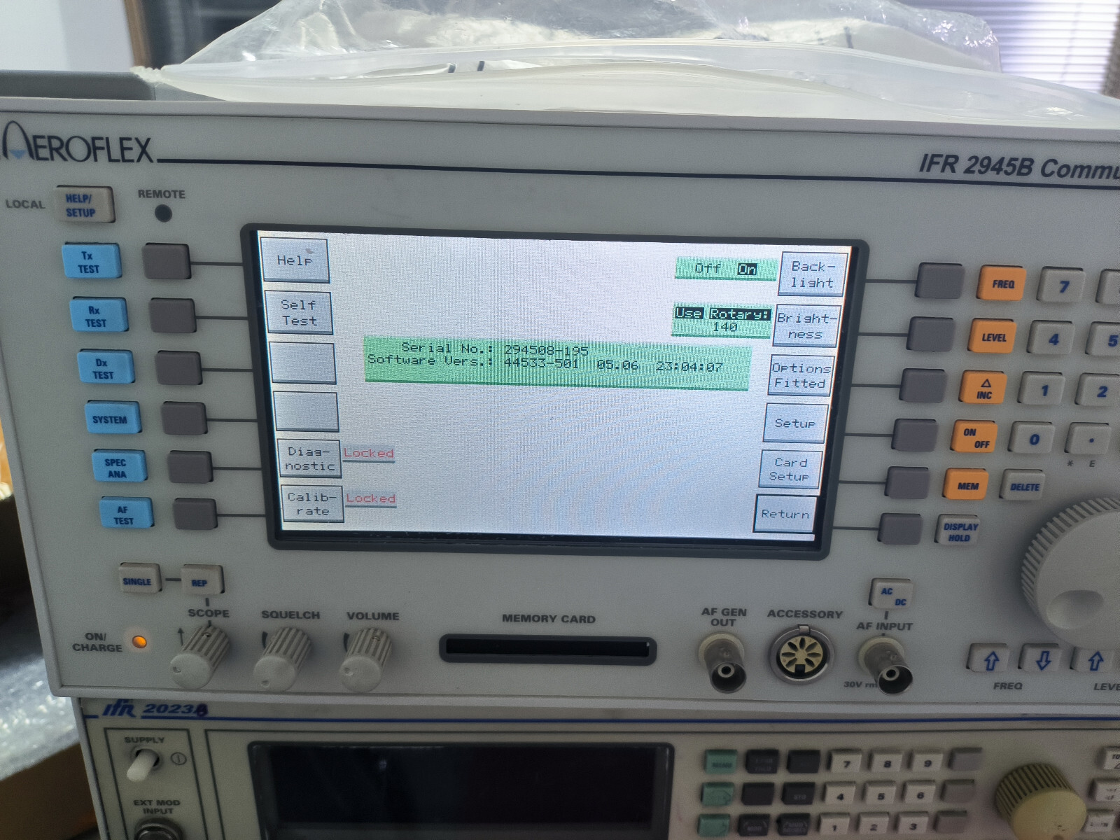 IFR / Aeroflex / Marconi 2945B Communication Service Monitor USED | eBay