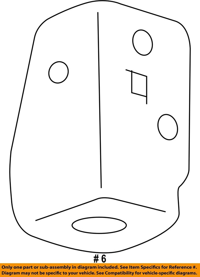 Buick GM OEM 11-17 Regal Headlight Head Light Lamp-Inner Bracket Right ...