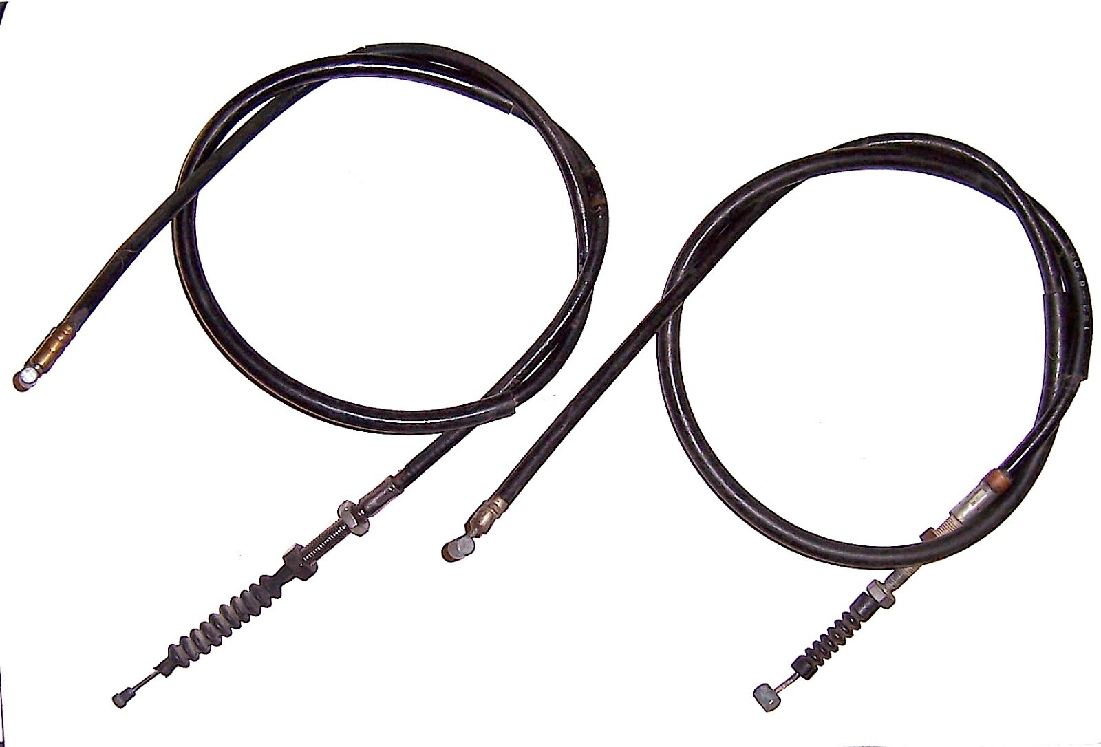 2x HEAVY-DUTY 43"/37" CONTROL CABLES for VINTAGE '70s PENTON, LOW USE ...
