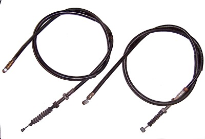 2x HEAVY-DUTY 43"/37" CONTROL CABLES for VINTAGE '70s PENTON, LOW USE ...