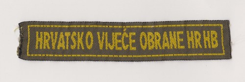 CROATIA ARMY - HVO - CROATIAN COUNCIL OF DEFENSE - patch | eBay