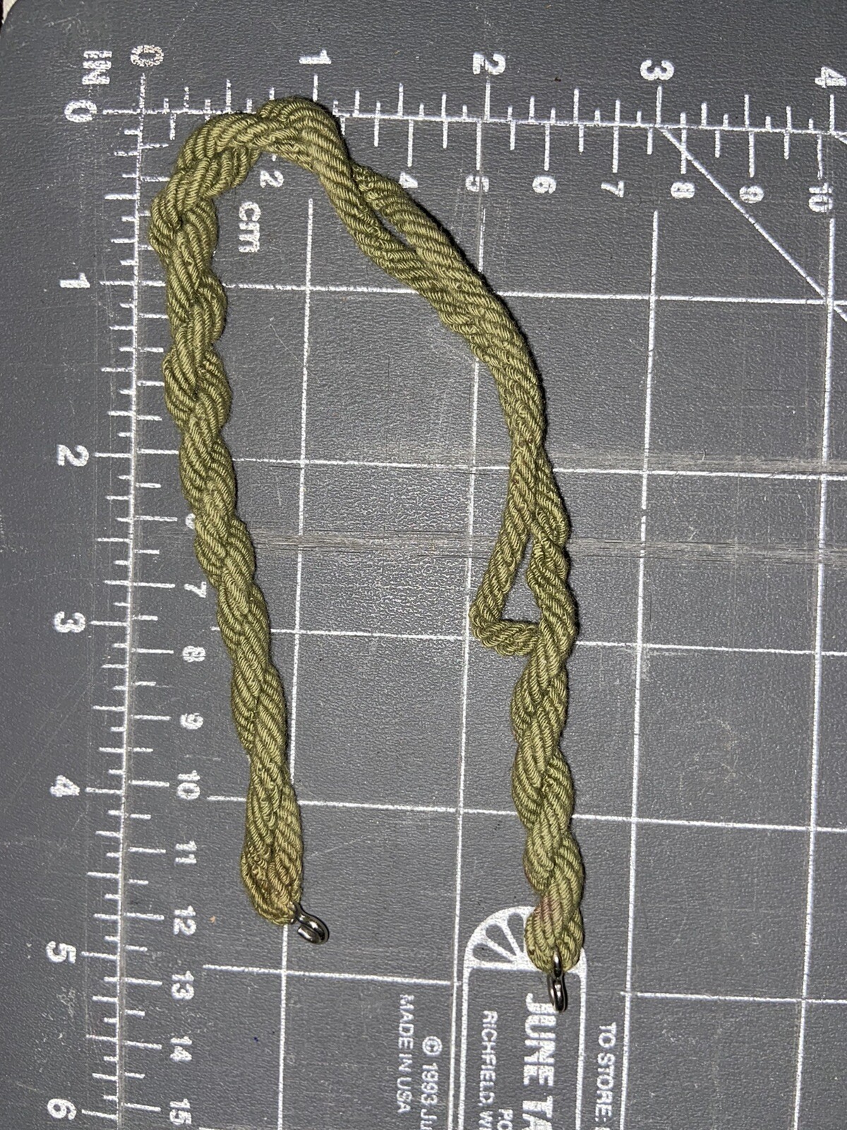 Vintage US United States Army Green Rope Garter Bloom Fatigues Field ...