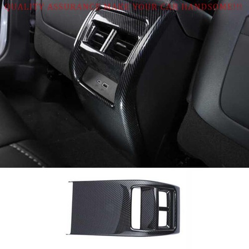 For Cadillac XT4 2019-2024 Carbon Fiber Car Rear Air Outlet Vent Cover ...