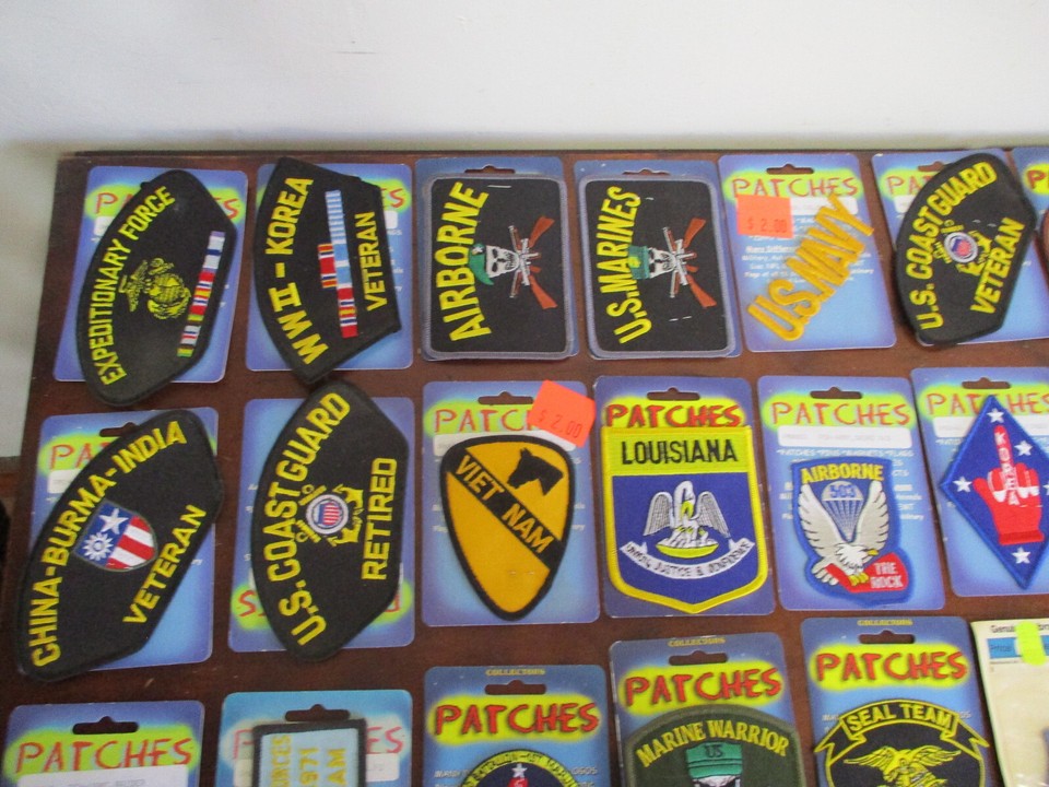 385 Military Patch Insignia Collection Army Marines Air Force Specs Div ...