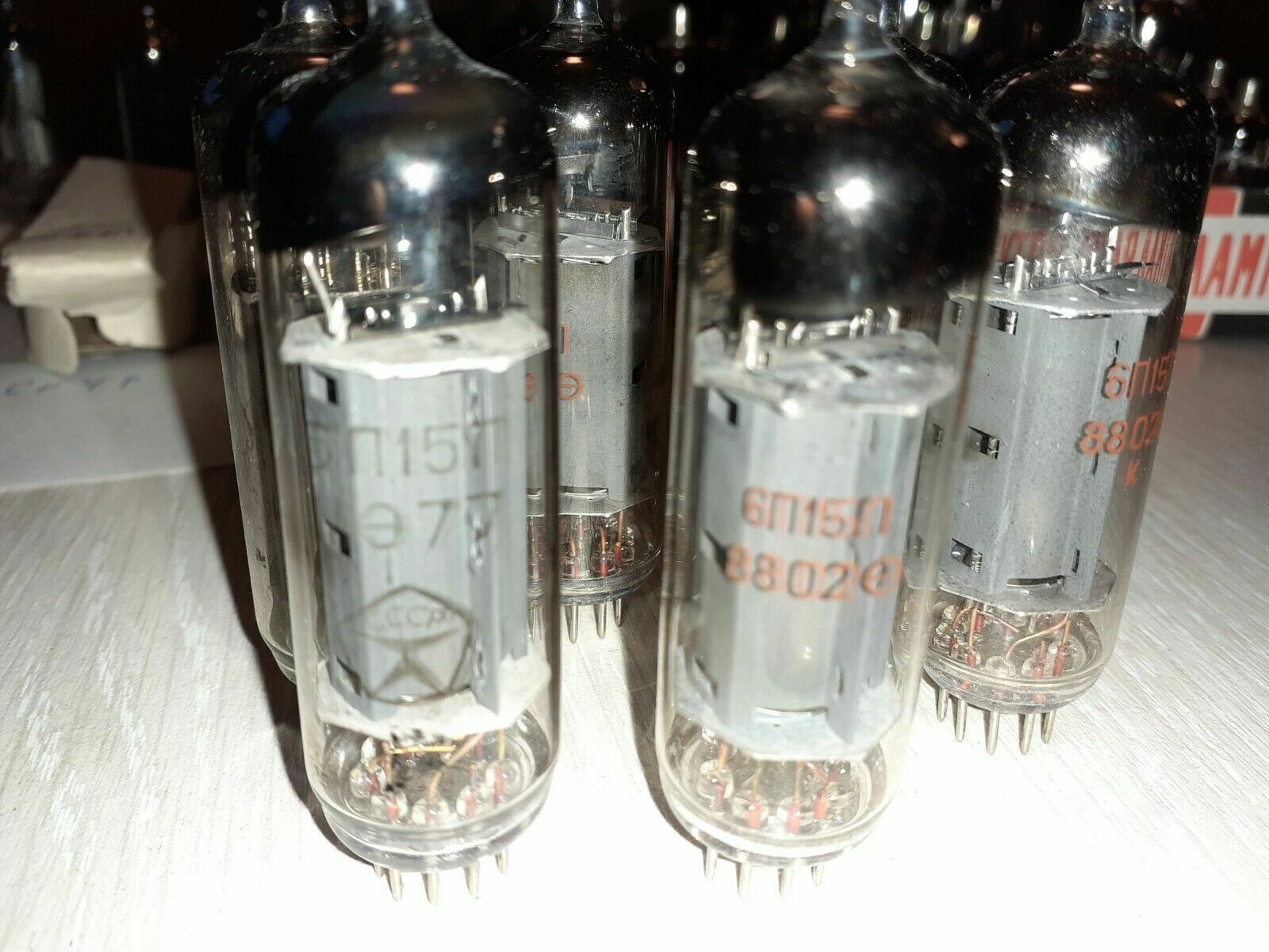 24+ sound vacuum tubes / valves: ECL82, ECL84, ECL85, EL82, EL83, EL84 ...