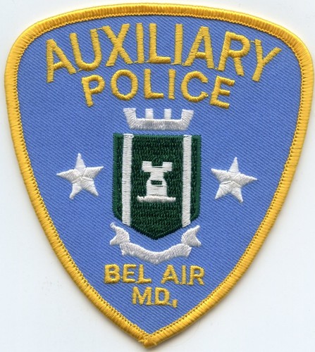 BEL AIR MARYLAND MD AUXILIARY POLICE PATCH | eBay