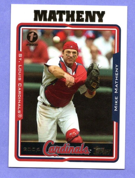 2005 Topps - 1st Edition #124 Mike Matheny for sale online | eBay