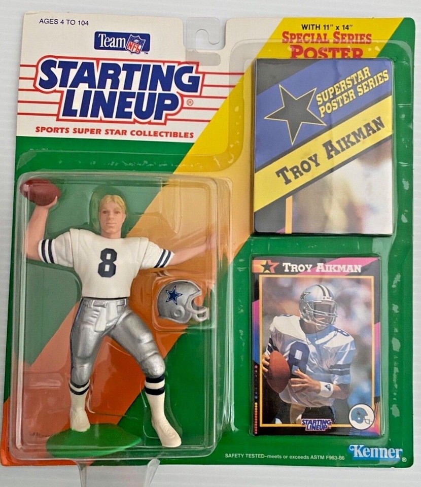 NFL Football Starting Lineup SLU Figures 1991, 1992, and 1993 PICK ...