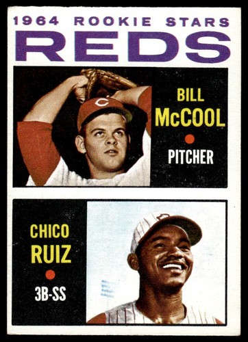 1964 Topps 1964 Reds Rookie Stars - Bill McCool/Chico Ruiz RC ...