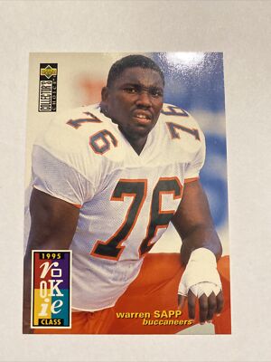 1995 Upper Deck Warren Sapp Rookie Card | eBay