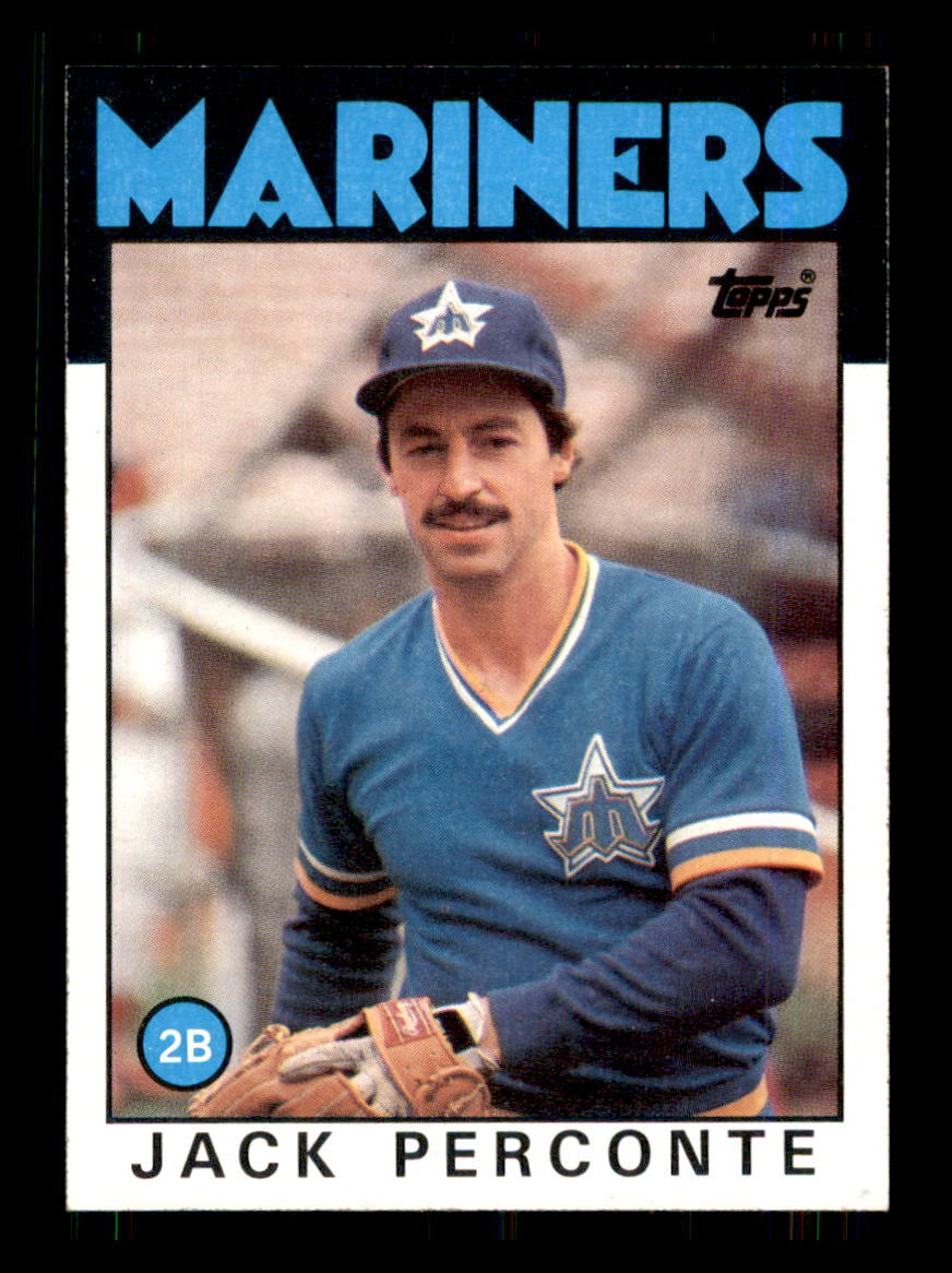 1986 BASEBALL 1986 Topps Jack Perconte Seattle Mariners #146 1 | eBay