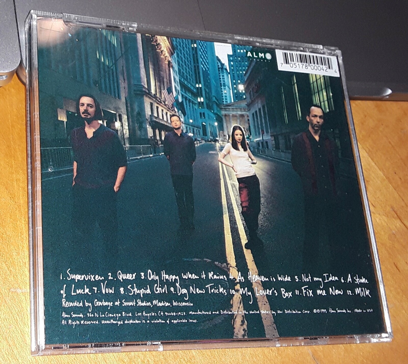 GARBAGE by Garbage (CD, 1995) Original Almo Edition [Near Mint ...