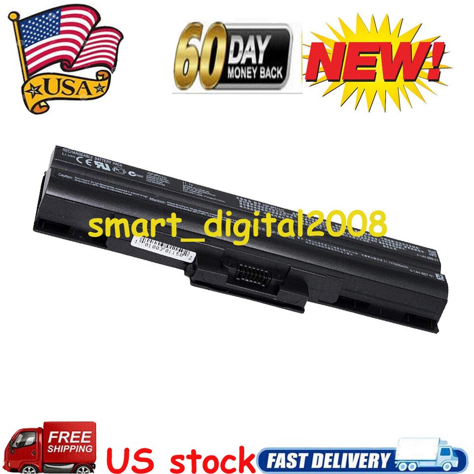 New Battery VGP-BPS13 for SONY VAIO VGN-SR VPC-B VPC-CW VPC-F VPC-M VGP ...