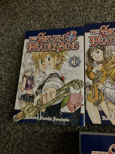 The Seven Deadly Sins Vol 1 - 6 book set English Translation Manga ...