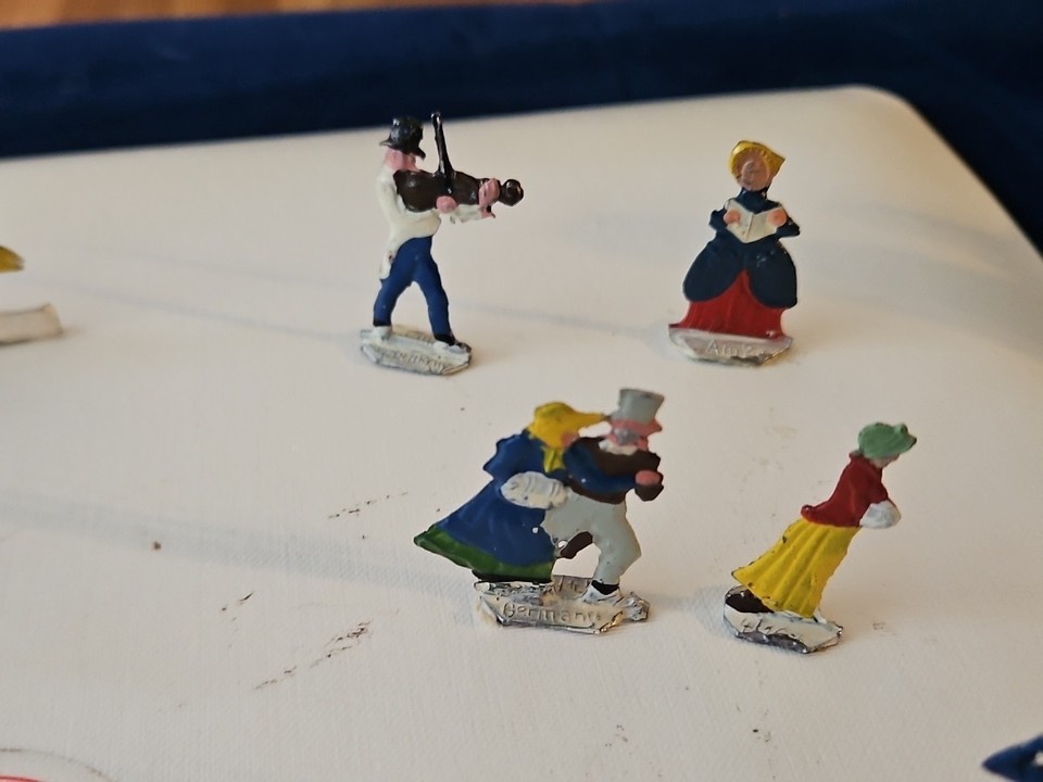 Hans Heinrichsen 18 Flat Lead Figures Christmas German Winter Plus ...