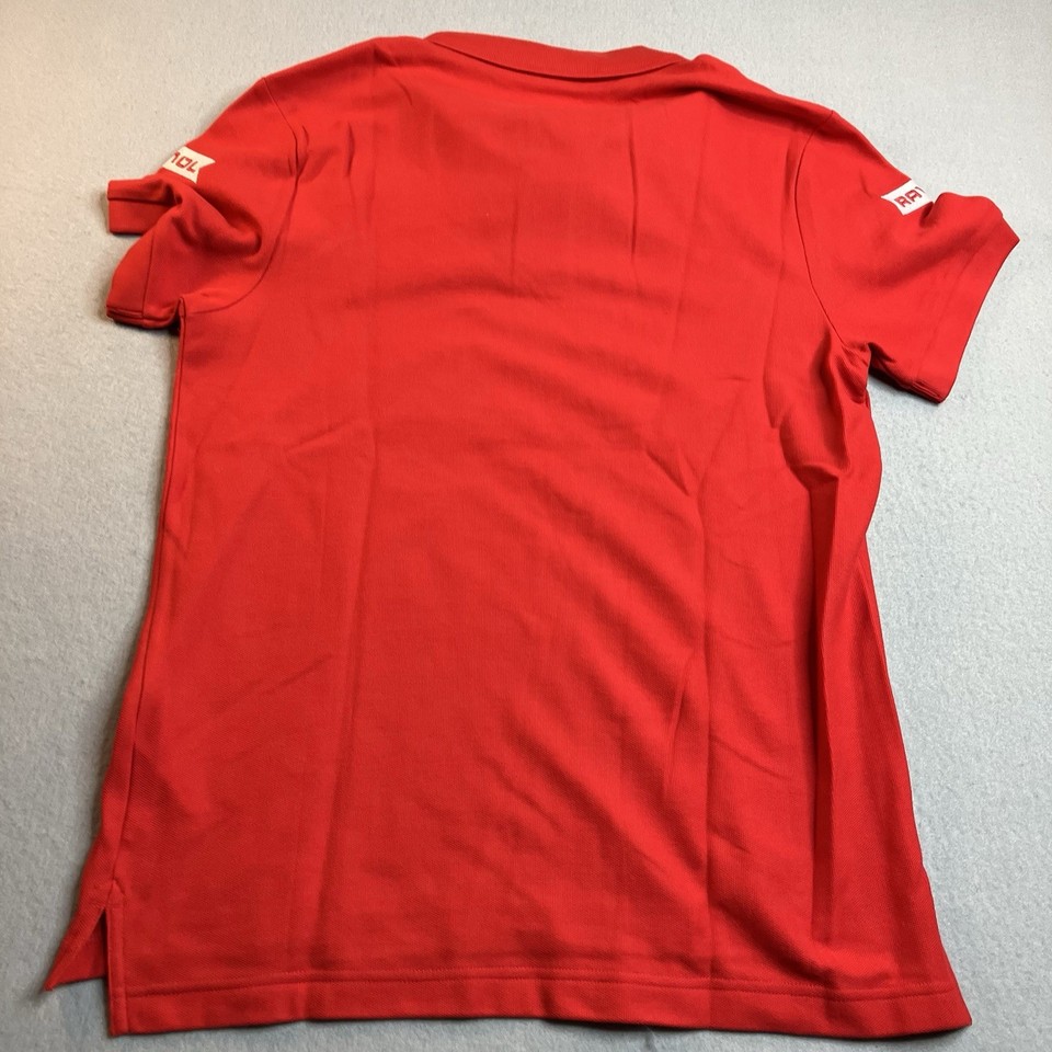 Nike Prema Racing Polo Shirt Men's Size Medium Red IndyCar 100% Cotton ...