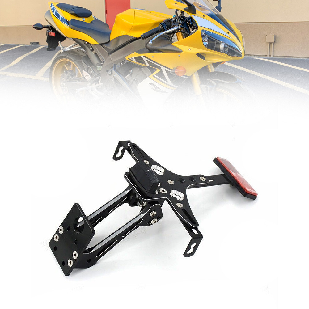 Side Mount Number License Plate LED Fits For Yamaha YZF R1 2004-2006 | eBay