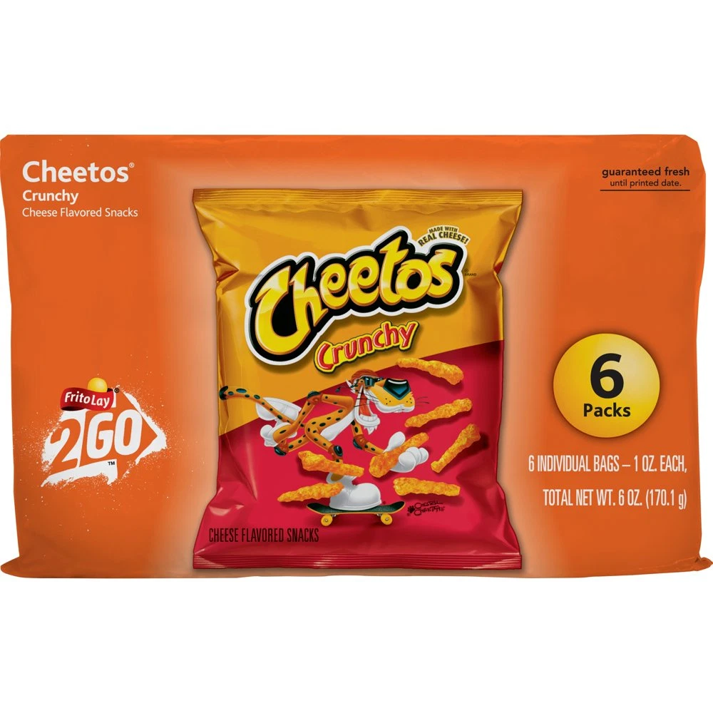 Cheetos Crunchy Blue Bag
