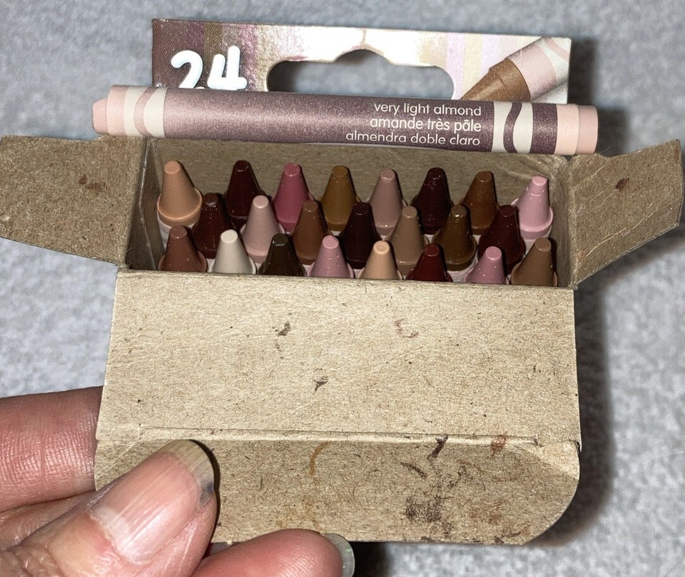 Crayola Colors Of The World Crayons Multicultural 24 Ct And Basic 24 Ct ...