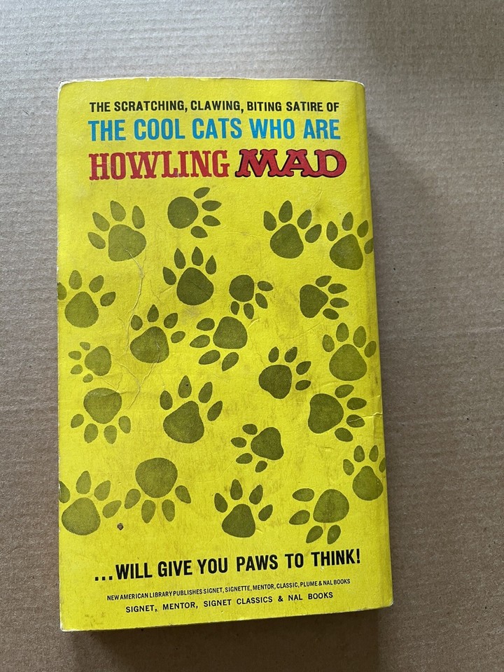 MAD Mag Paperback - Howling MAD - William Gaines - 1967 Good Shipping ...