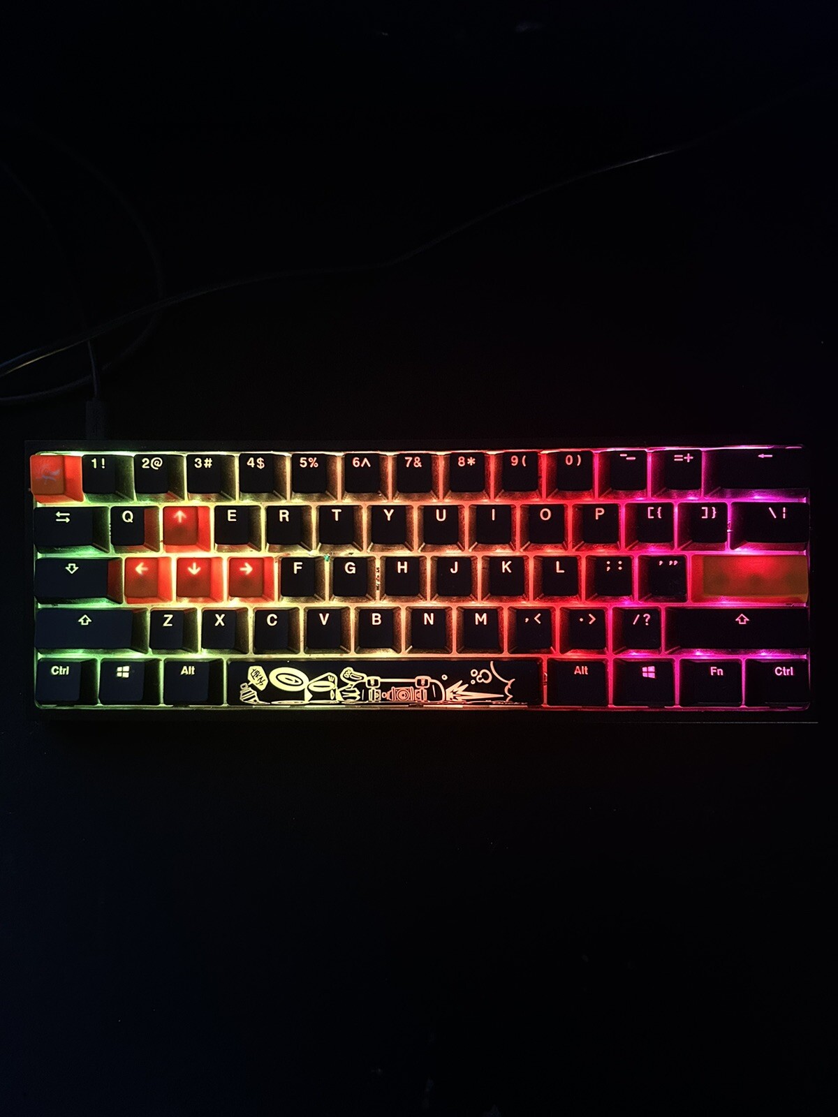 ducky one 2 mini keyboard (mini cherry RGB silent red) | eBay