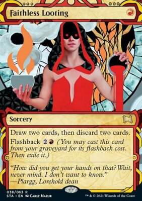MTG Faithless Looting (38/252) Strixhaven Mystical Archive LP | eBay