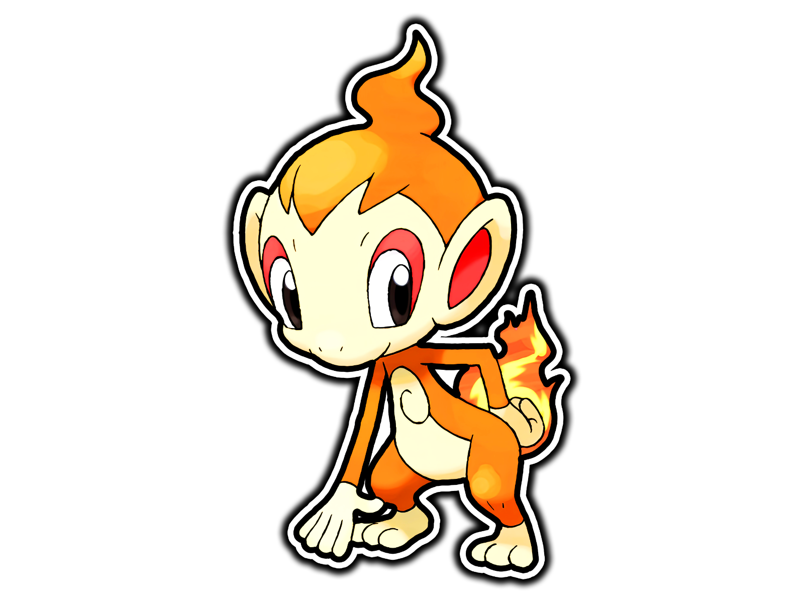Chimchar Waterproof Vinyl Sticker Decal Die-Cut | eBay