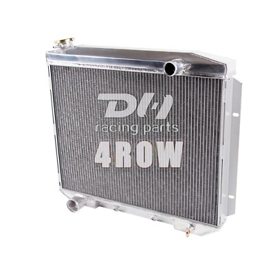 4ROW Aluminum Radiator for 57-1959 Ford Fairlane/ Ranchero/ Skyliner ...