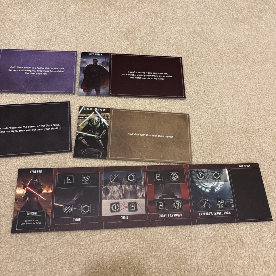 Star Wars Villainous Power of the Dark Side Board Game Ravensburger ...
