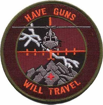 4" MARINE CORPS HML 167 HAVE GUNS WILL TRAVEL HELI SQ EMBROIDERED ...