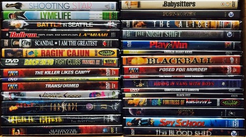 Inventory liquidation Wholesale Lot of 100 New DVD Assorted Bulk No ...