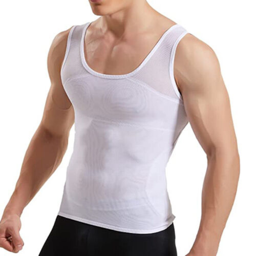 Men Posture Corrector Vest Slimming Body Shaper Abdomen Compression ...