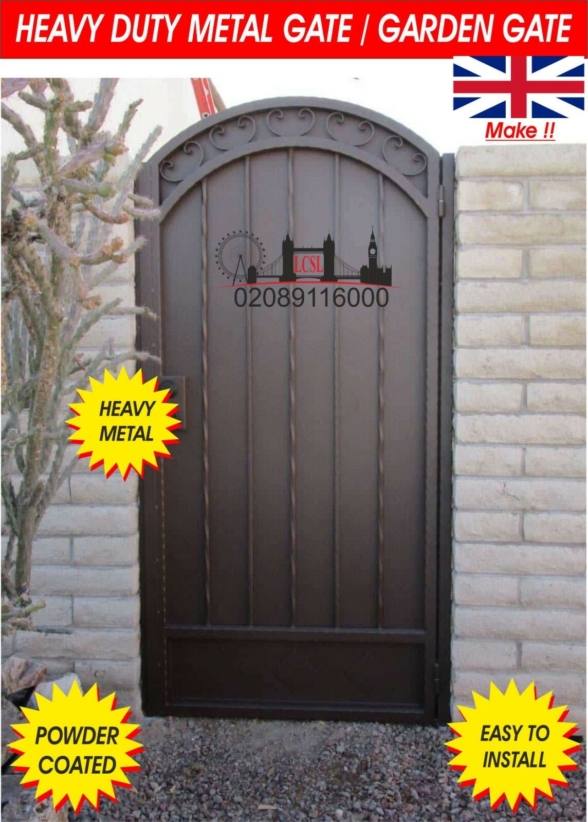 METAL GATE / WROUGHT IRON GATE / GATE. METAL GARDEN SIDE GATE DESIGN ...