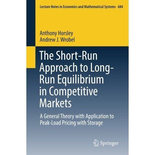 Short-Run Approach to Long-Run Equilibrium in Competitive Markets : A ...
