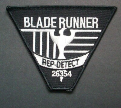 Blade Runner REP-DETECT Embroidered Patch -new | eBay