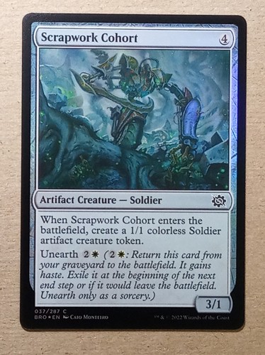 MTG Card Foil - Scrapwork Cohort - Common - The Brothers' War - NM | eBay