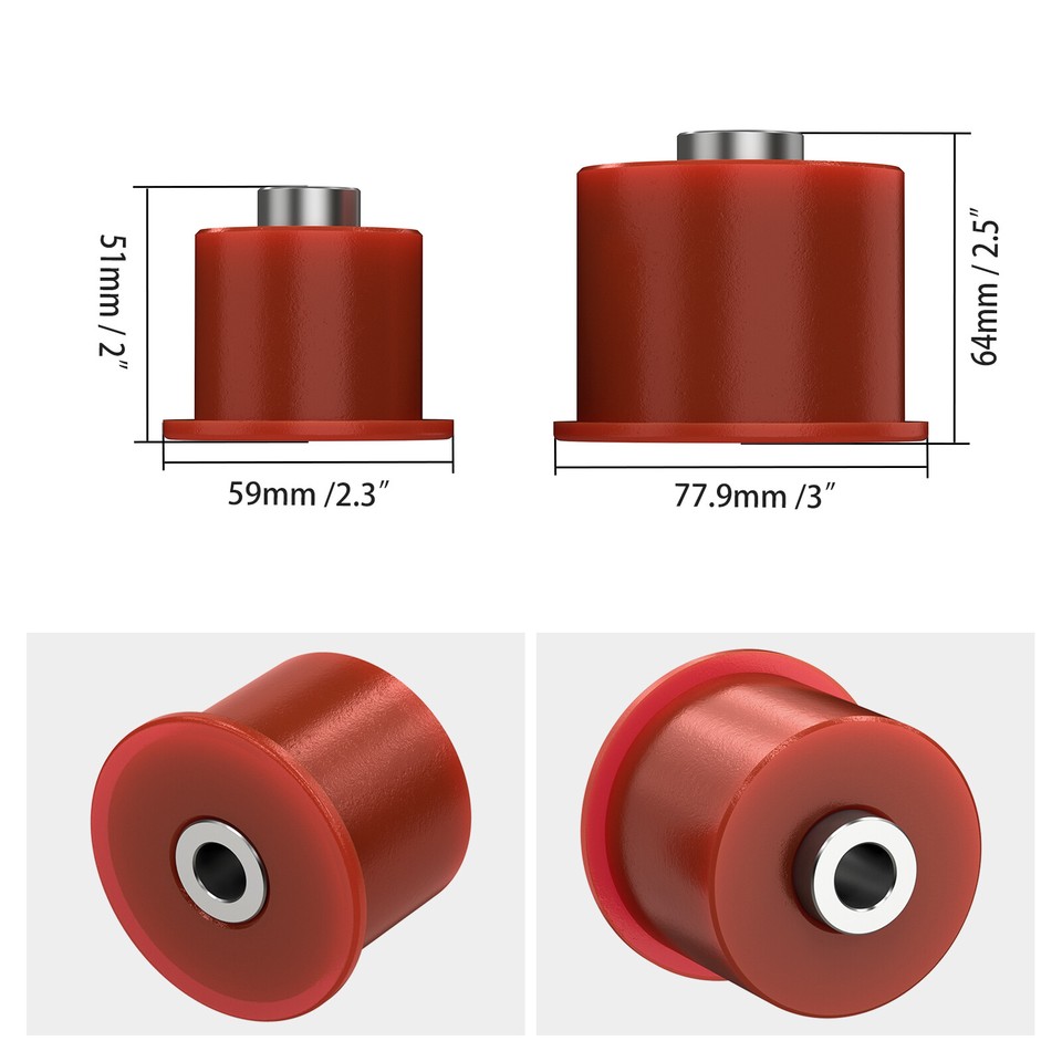 Rear Differential Diff Bushing For BMW E46 323i 325i 325Ci 325xi 328i ...