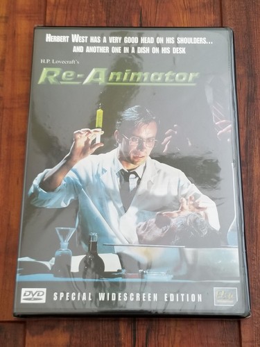 Re-Animator (DVD, 1997, Special Widescreen Edition) - Brand NEW ...