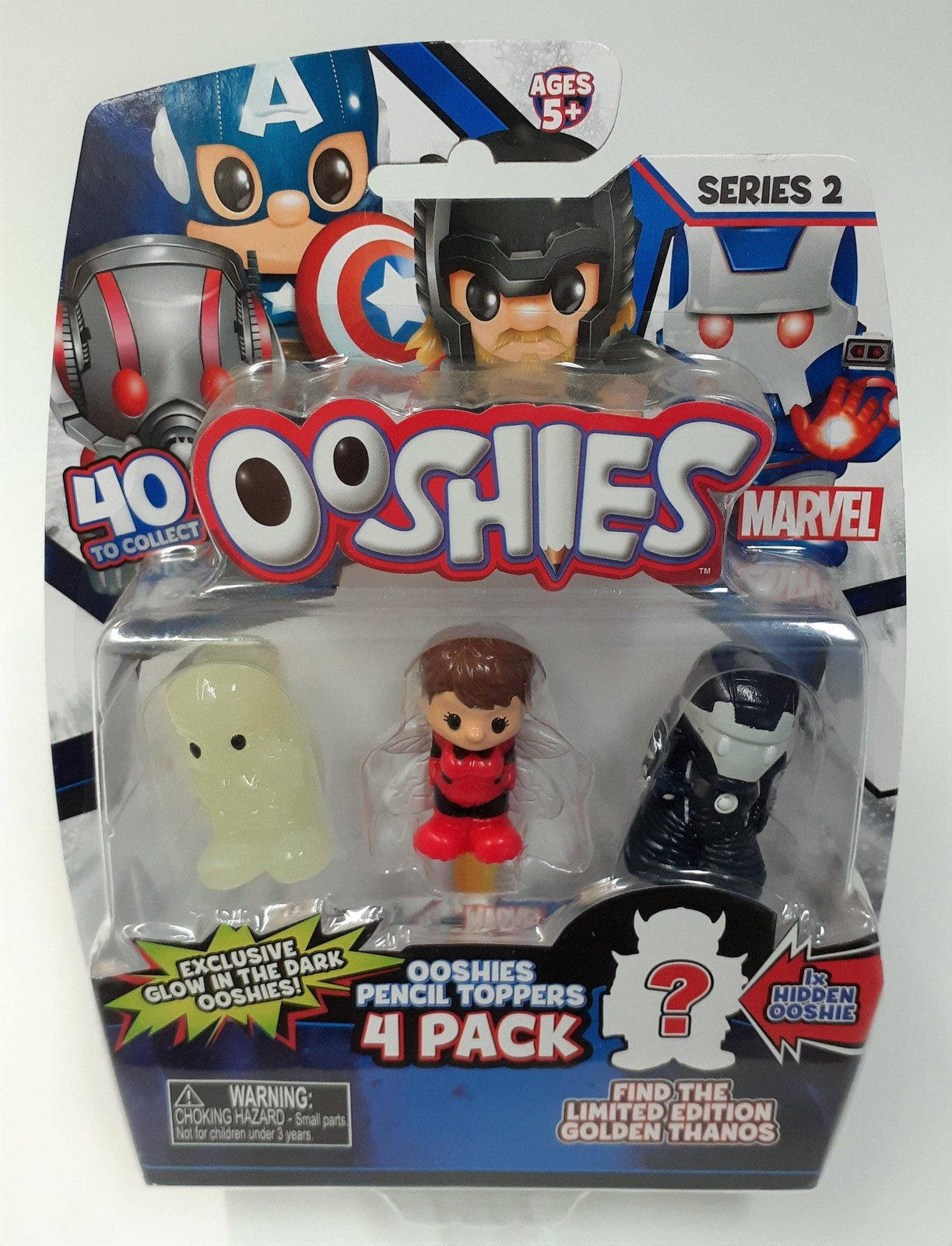 OOSHIES -MARVEL SERIES 2 SML PACK 4 | eBay
