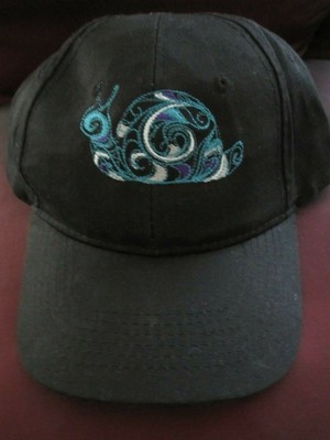Swirly Snail Embroidered Baseball Style Cap | eBay