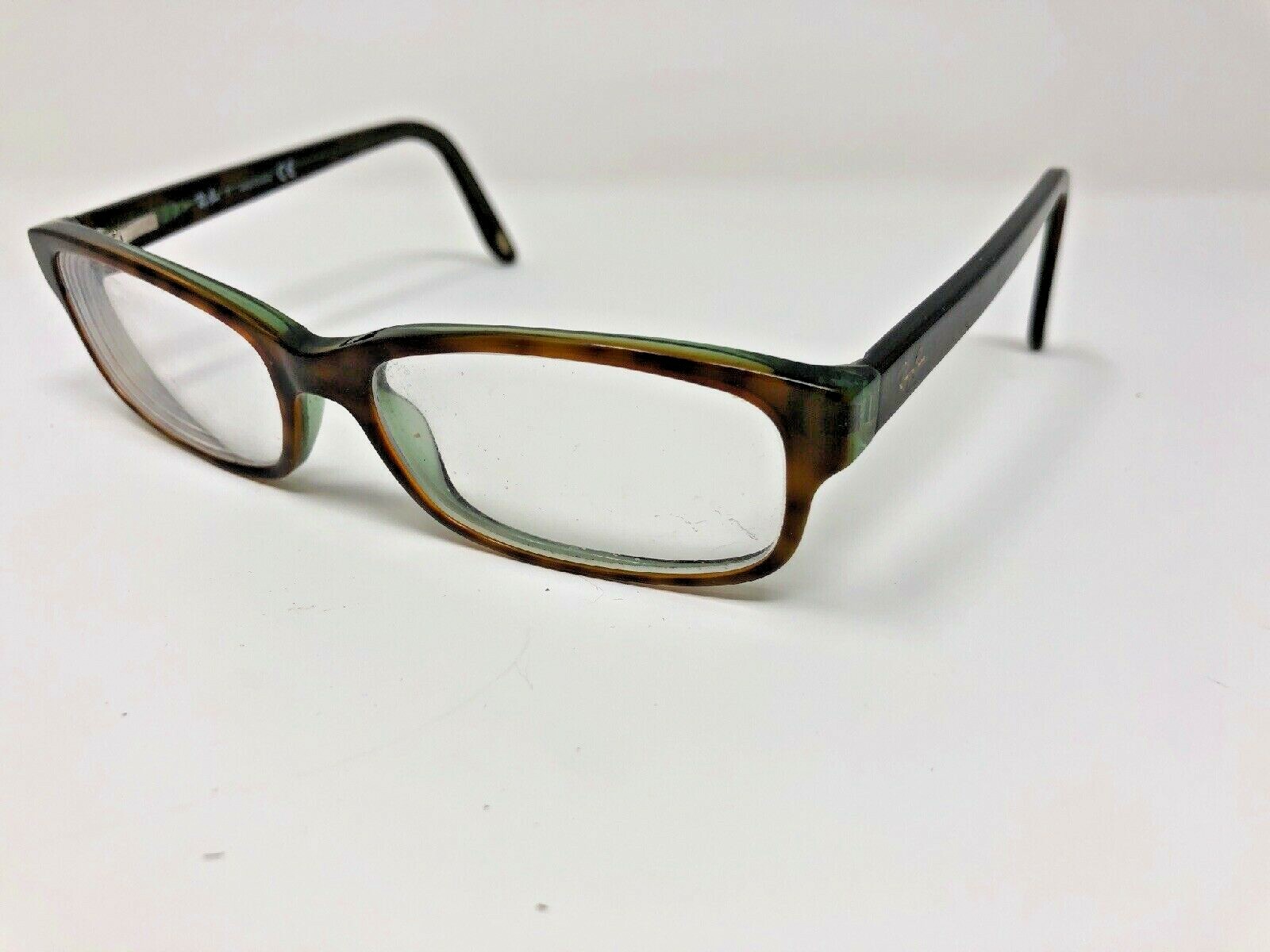 Ray Ban RB5187 2445 Flex Hinge Tortoise Green Eyeglass Frame 52-16-140 ...