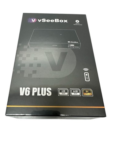 vSeeBox V6 Plus Newest Model Vsee Android TV Streaming Box Authorized ...